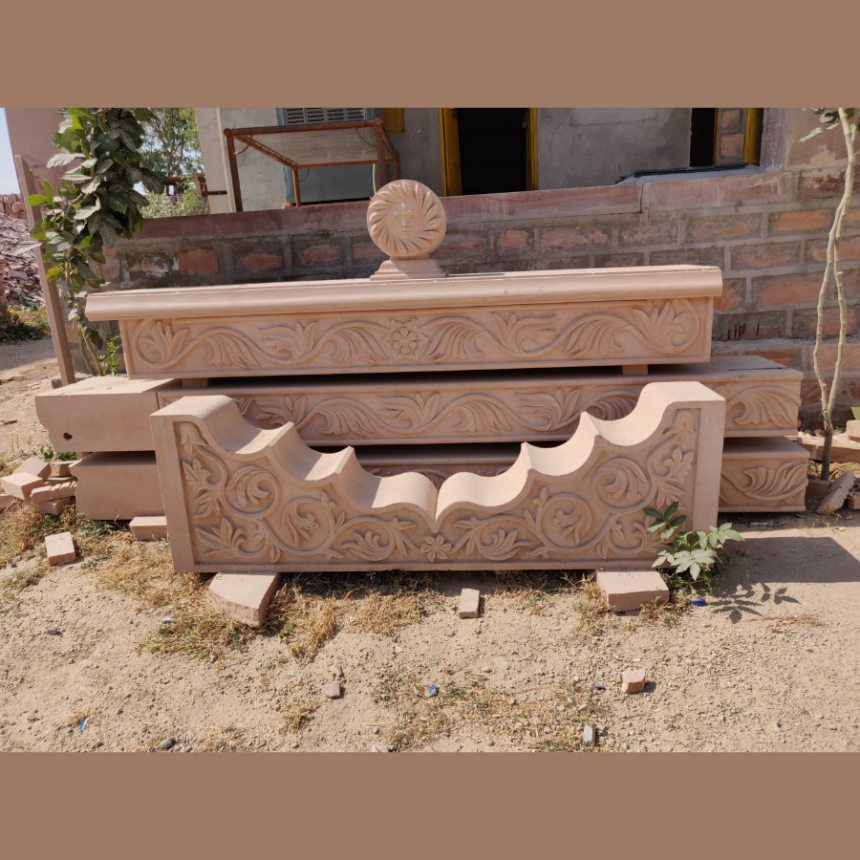 Pink Sandstone Design – Kumawat Sandstone